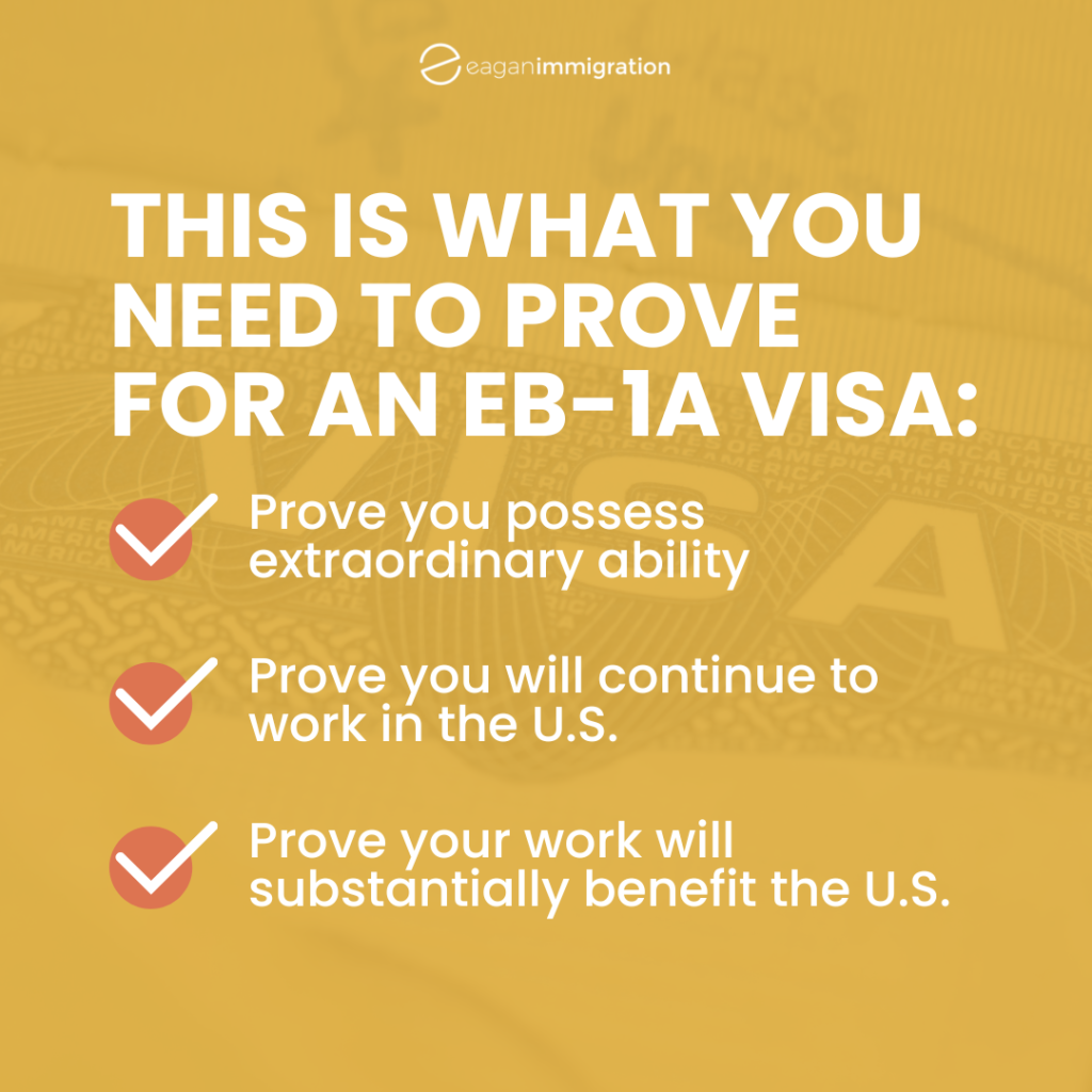 A deep dive into the EB-1A visa